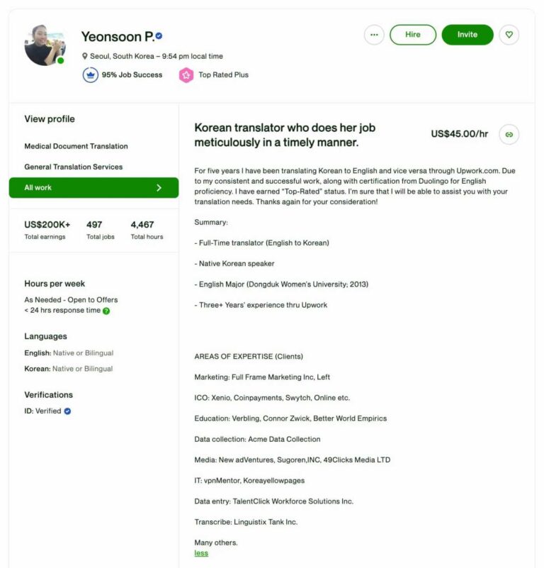 10 Best Upwork Profile Examples To Help You Get Clients In 2025 | Friday