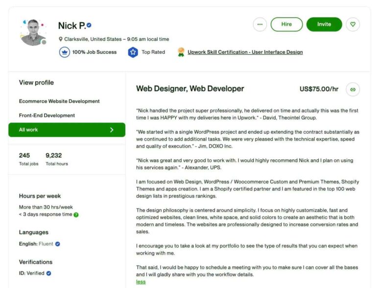 10 Best Upwork Profile Examples To Help You Get Clients In 2025 | Friday