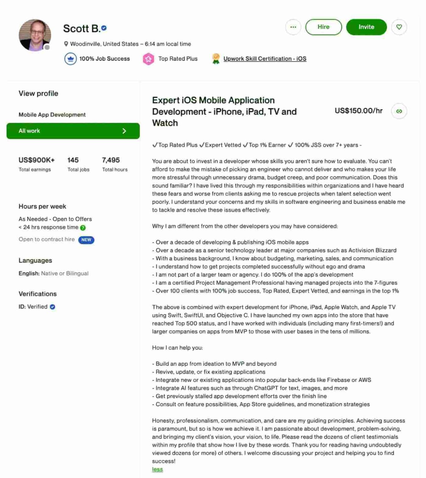 10 Best Upwork Profile Examples To Help You Get Clients In 2025 | Friday