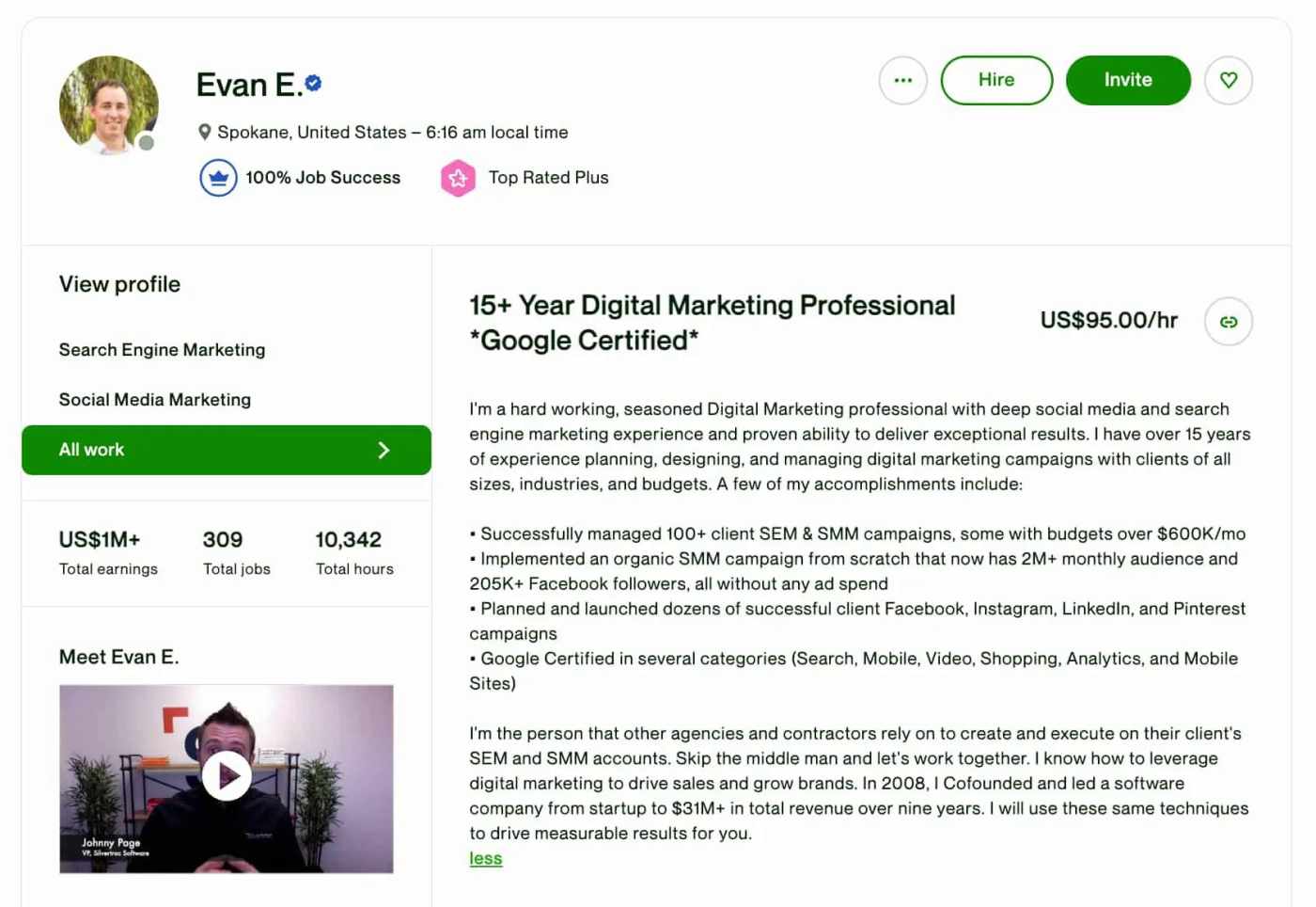 10 Best Upwork Profile Examples To Help You Get Clients In 2025 | Friday