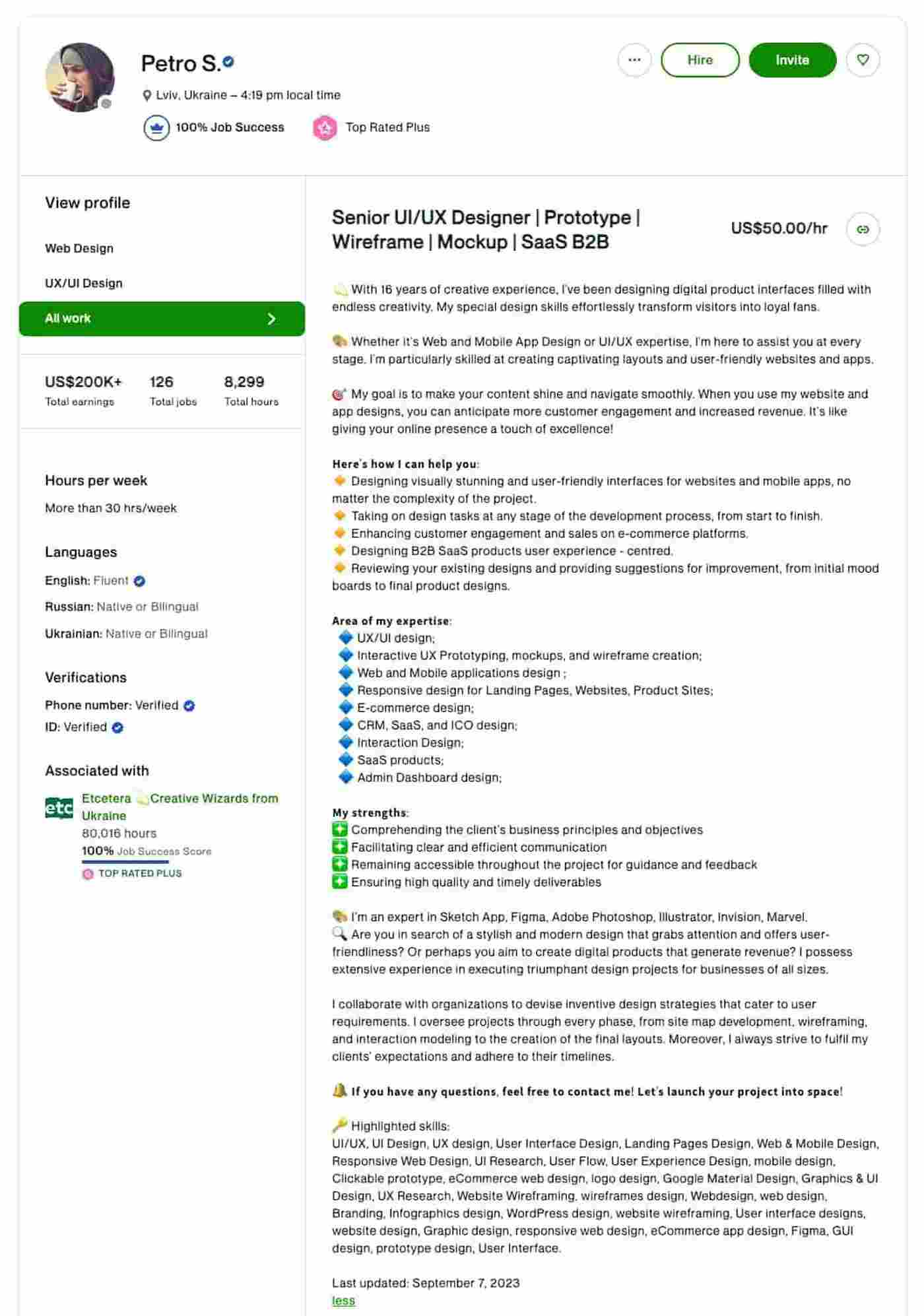 10 Best Upwork Profile Examples To Help You Get Clients In 2025 | Friday