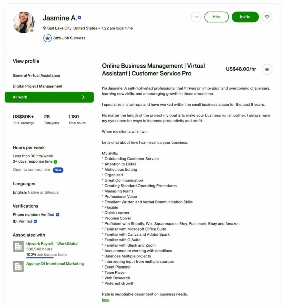 10 Best Upwork Profile Examples To Help You Get Clients In 2025 | Friday