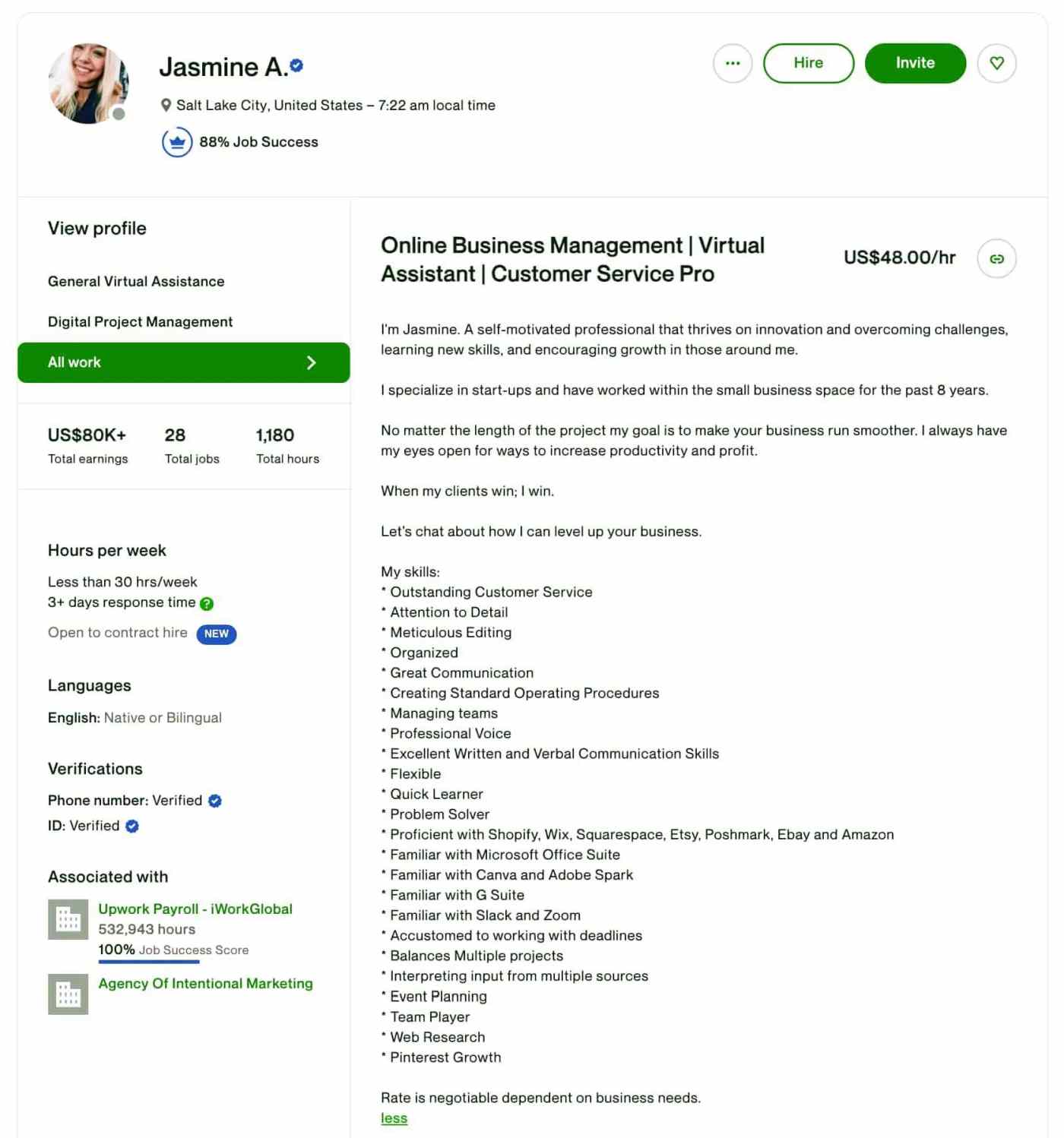 10 Best Upwork Profile Examples To Help You Get Clients In 2025 | Friday