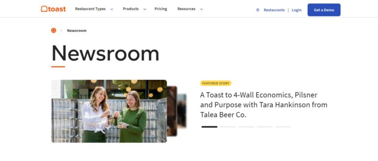 The 10 Best Press Page Examples For Websites (Ranked For 2025) | Friday